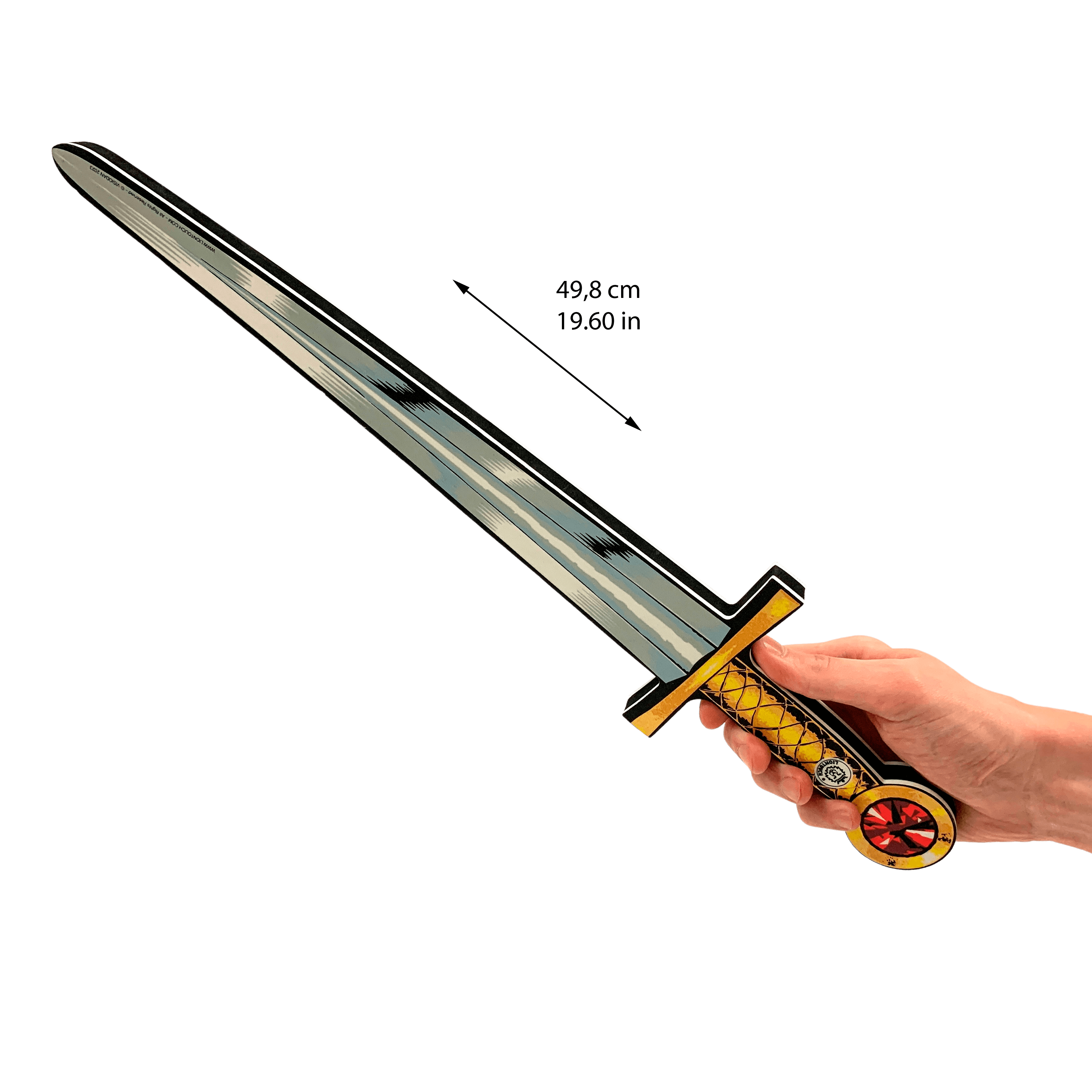 Liontouch Collection Sword Box | 48 Kid's Swords in 12 Vibrant Colors