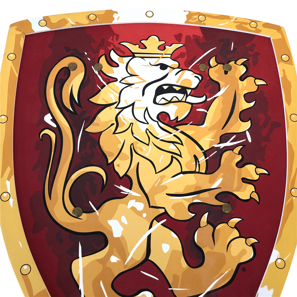 Experience the life of a knight with the Liontouch Noble Knight Shield