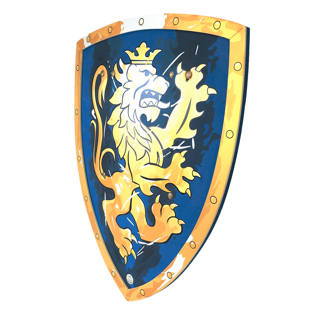 Become a part of the knight's world with Liontouch Noble Knight Shield.