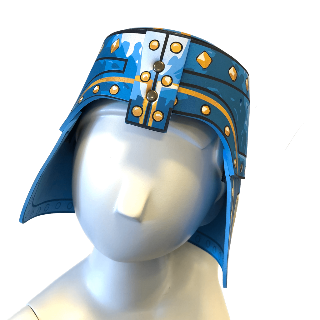 Take up the fight as a true knight with Liontouch Noble Knight Helmet