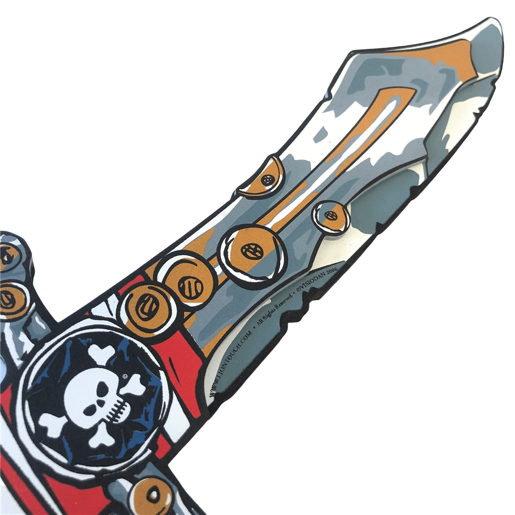 Buy the best pirate knife - Captain Stripe knife from Liontouch