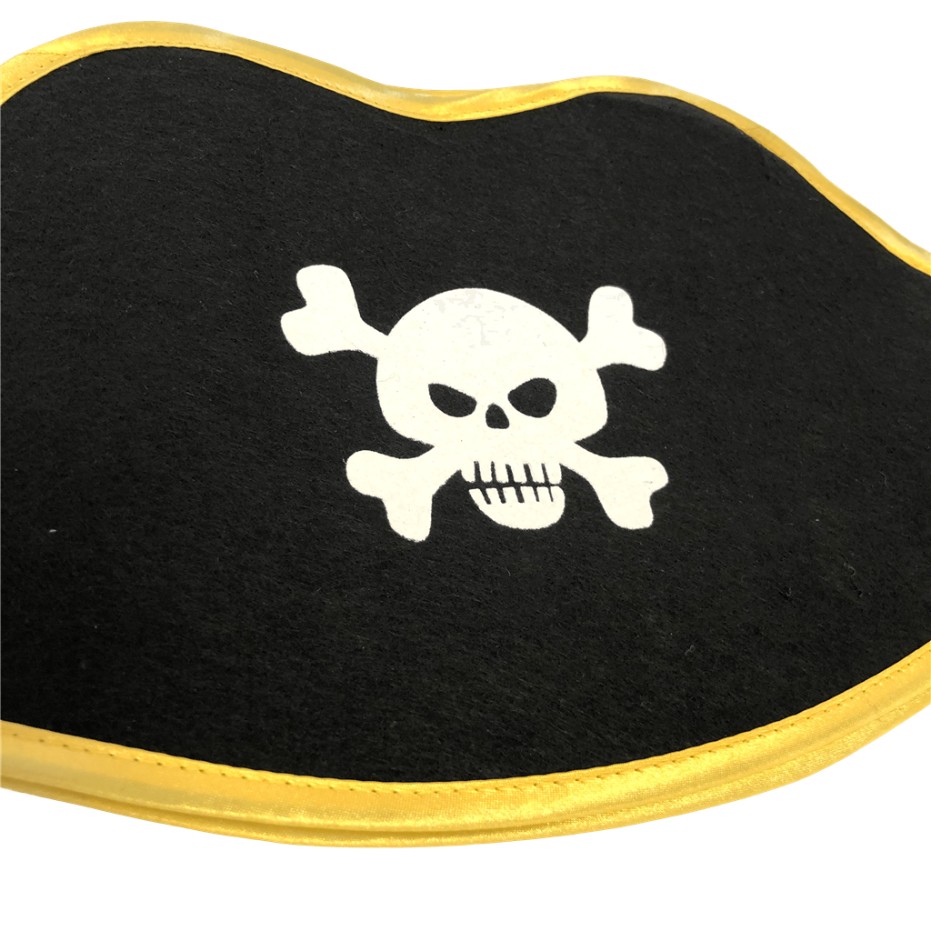 Buy the Impressive Captain Stripe Pirate Hat from Liontouch