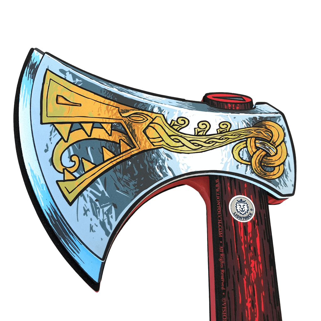 Liontouch Viking Axe made of Safe Foam for Imaginative Play