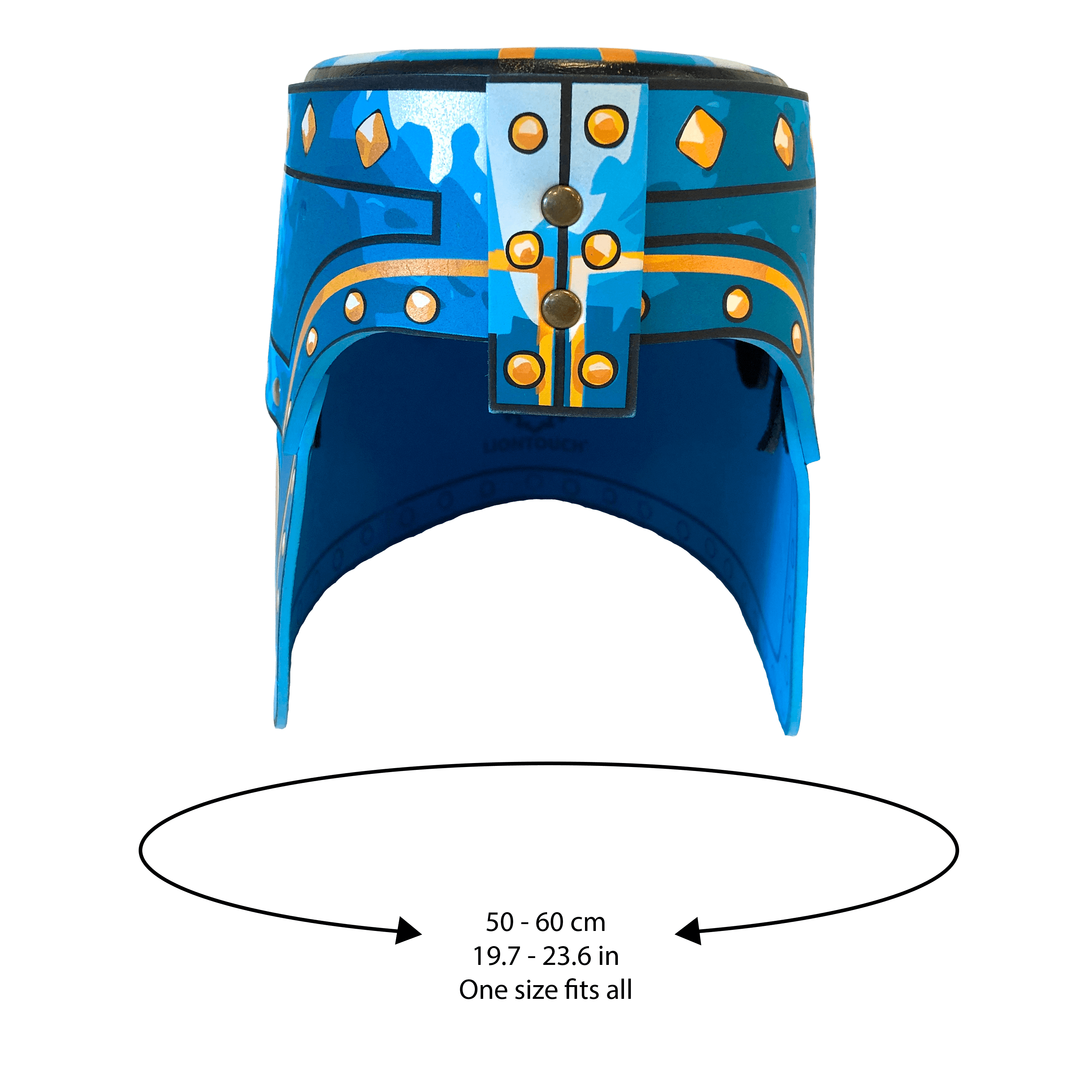 Take up the fight as a true knight with Liontouch Noble Knight Helmet