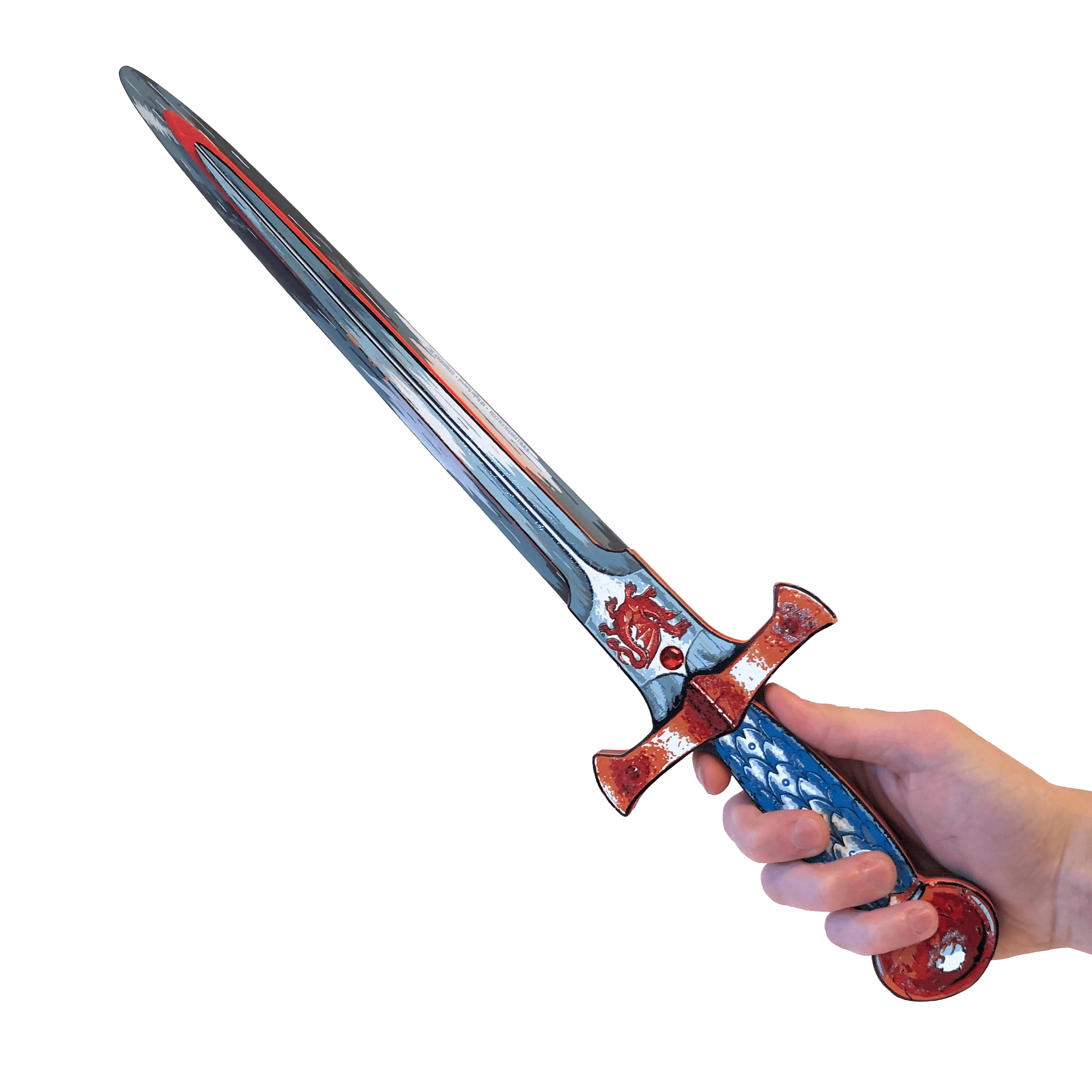 Liontouch Amber Dragon Knight Set with sword and shield for active play