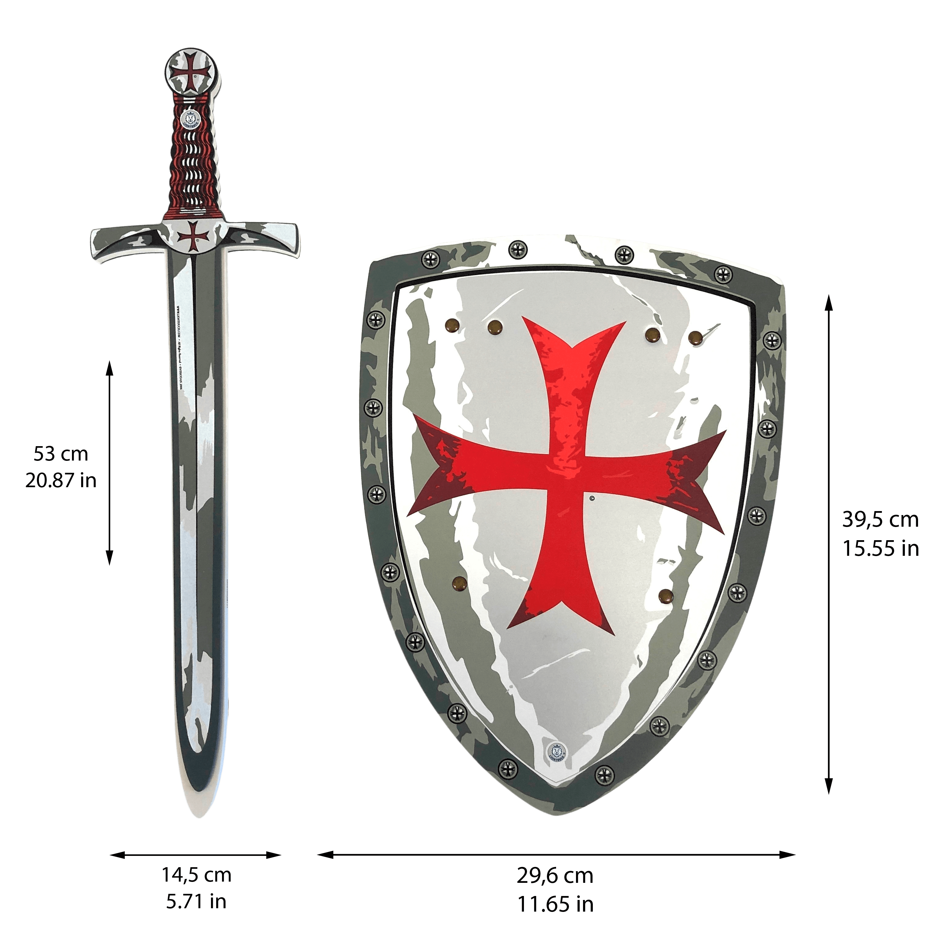 Maltese set with sword and shield for children from Liontouch