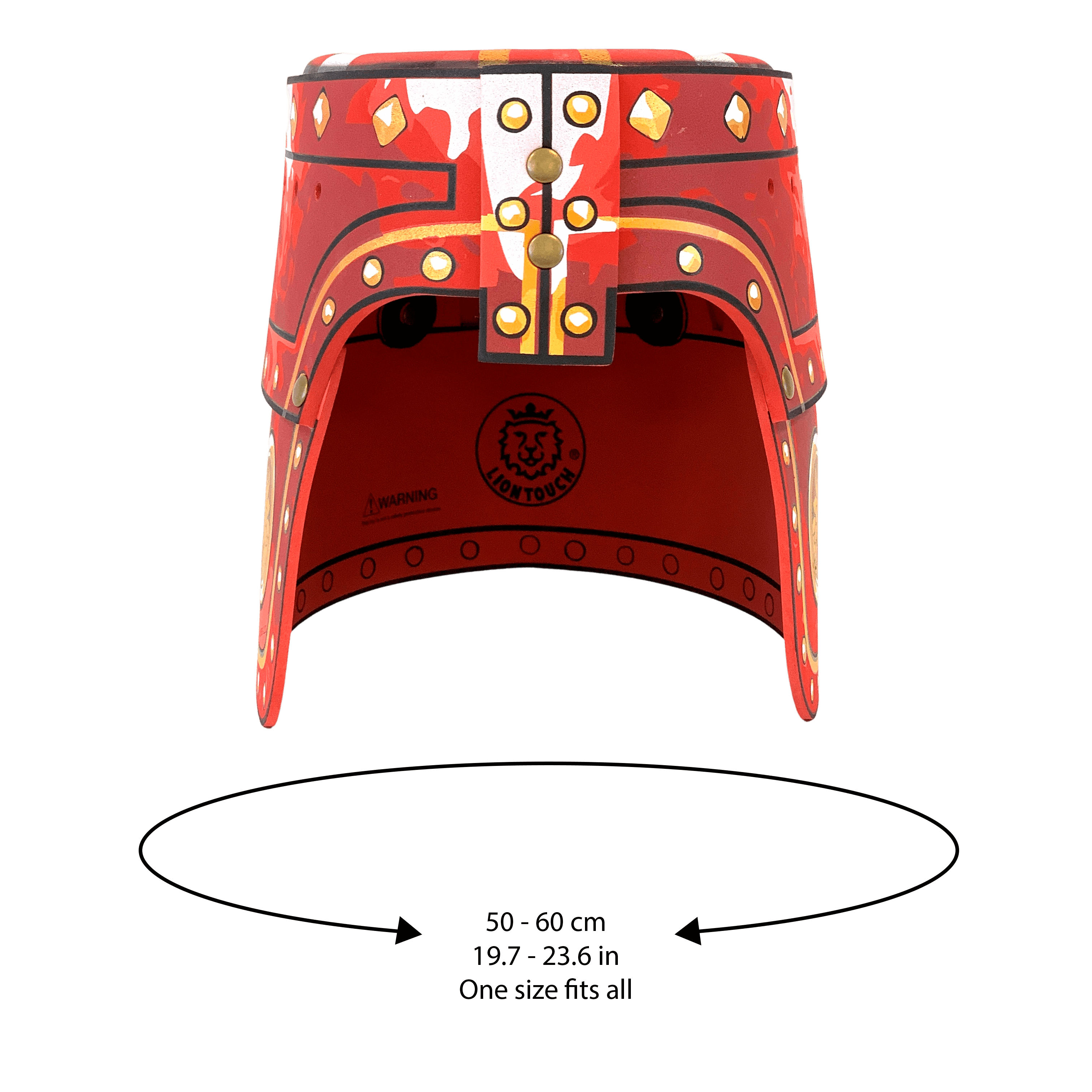 Become a knight with Liontouch Noble Knight's Helmet and engage in battle