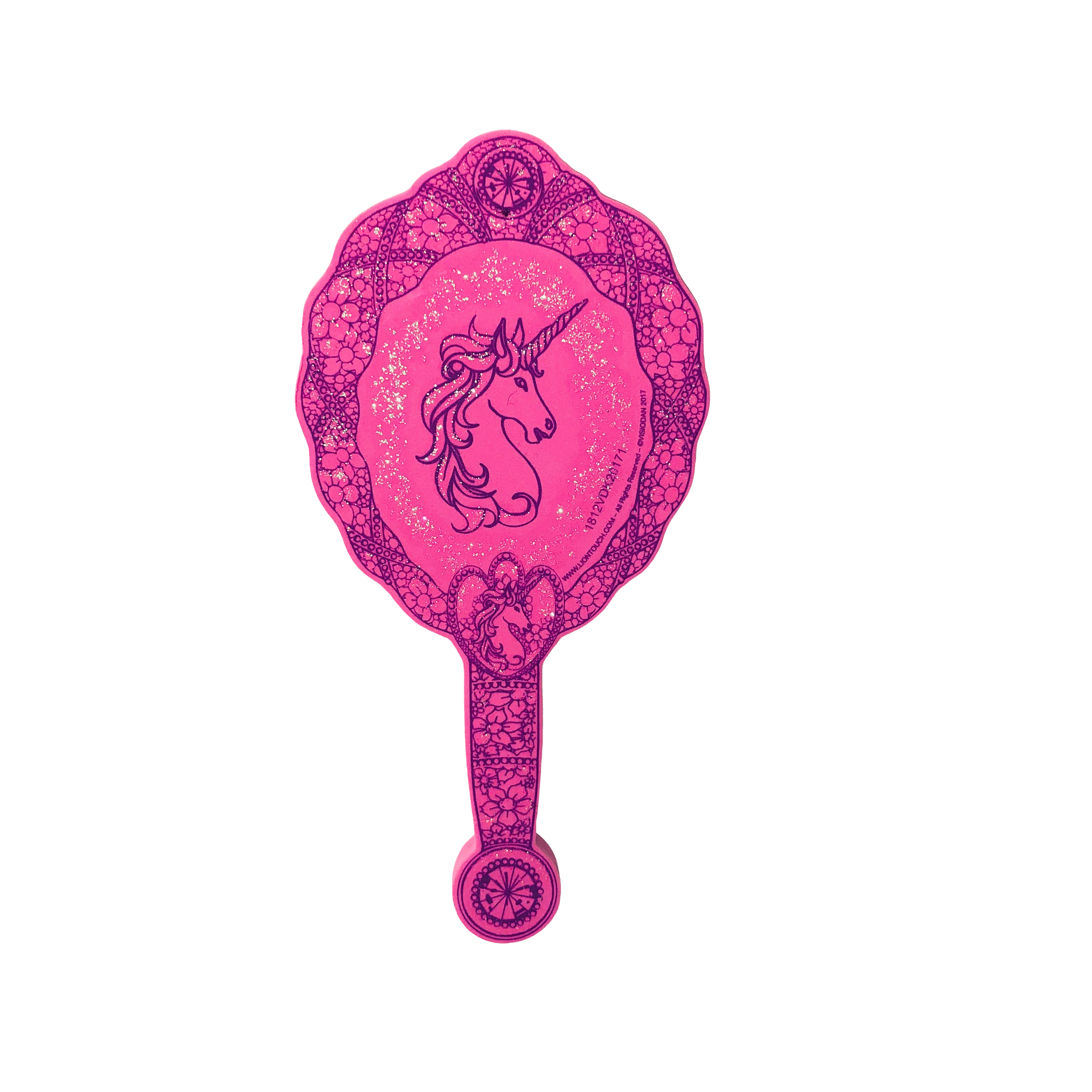 Liontouch Princess Mirror with Flower and Unicorn Theme