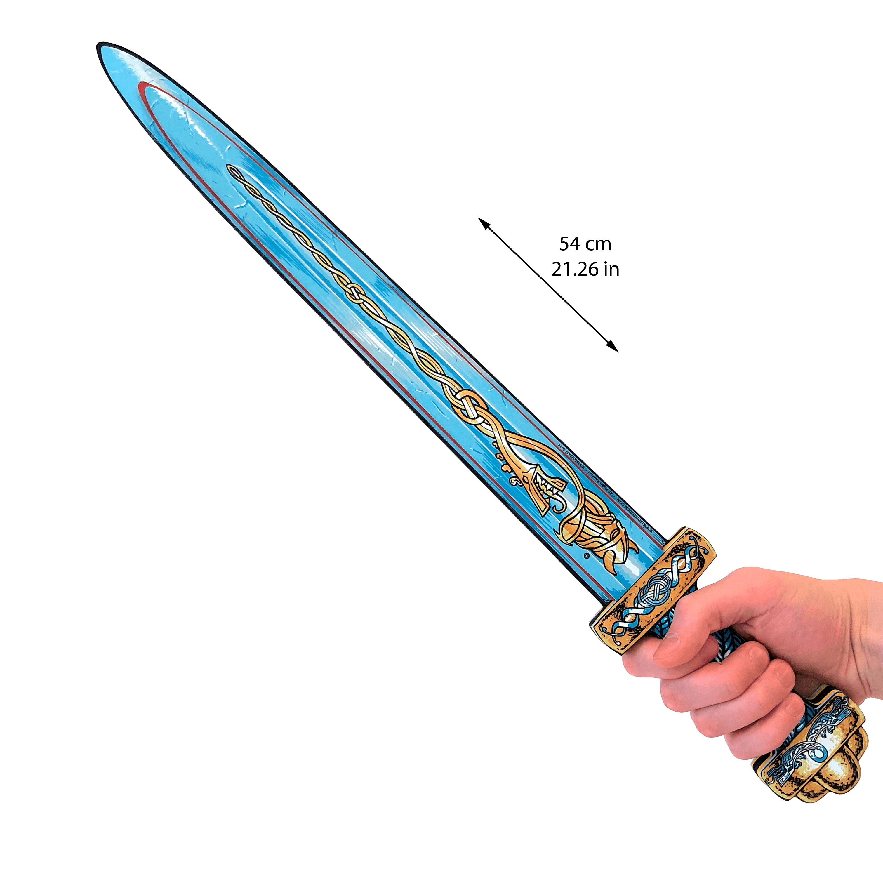 Blue Viking Sword for Imaginative and Active Play from Liontouch