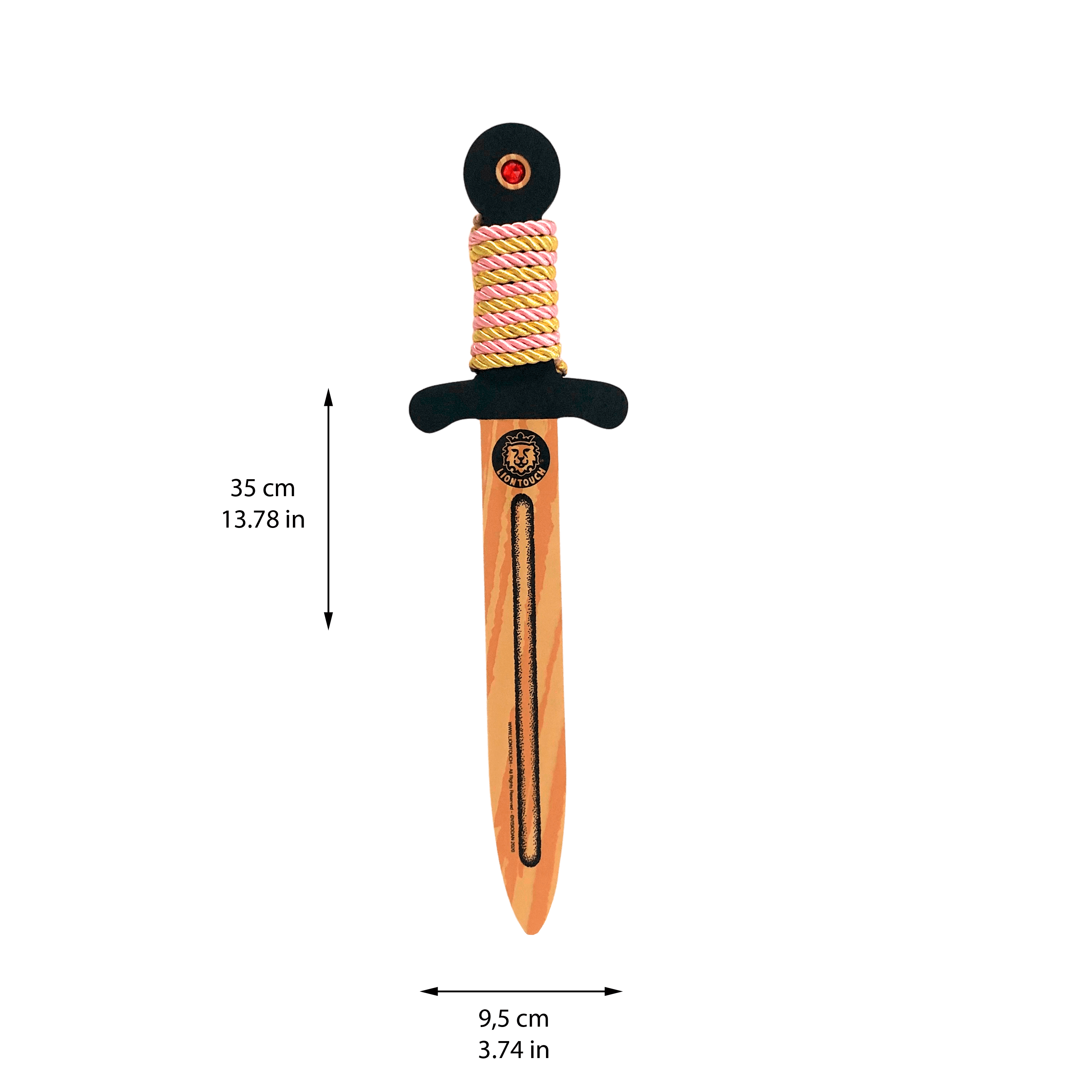 WoodyLion Mini Sword for Girls - Imaginative and Safe Foam Toy – Liontouch